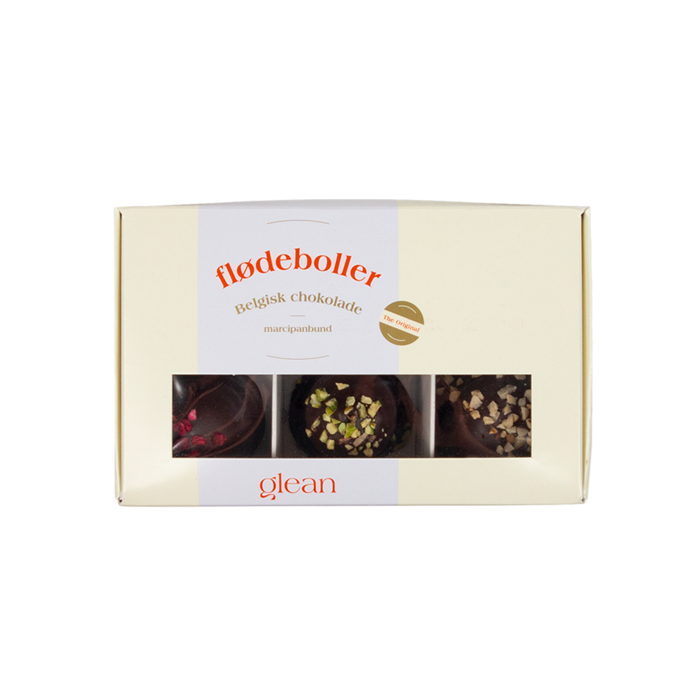 Flødebolle Gaveæsker - Elegante Sixpack | Perfekte Gaver | Glean