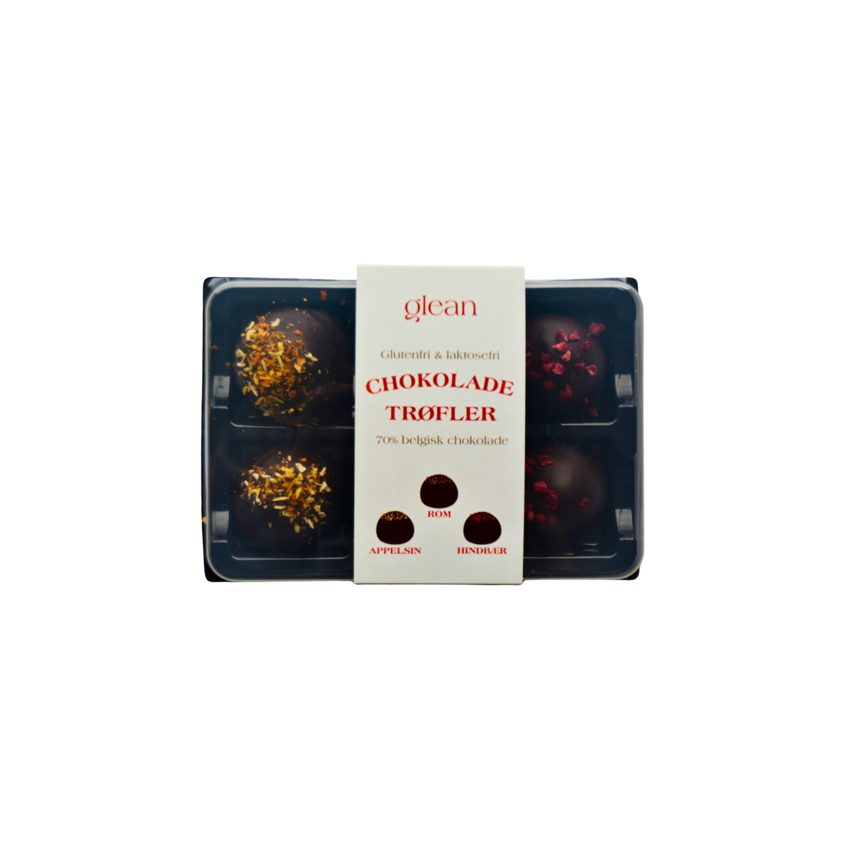 Chokoladetrøfler - Luksuriøs Ganache med 70% Belgisk Chokolade | Glean